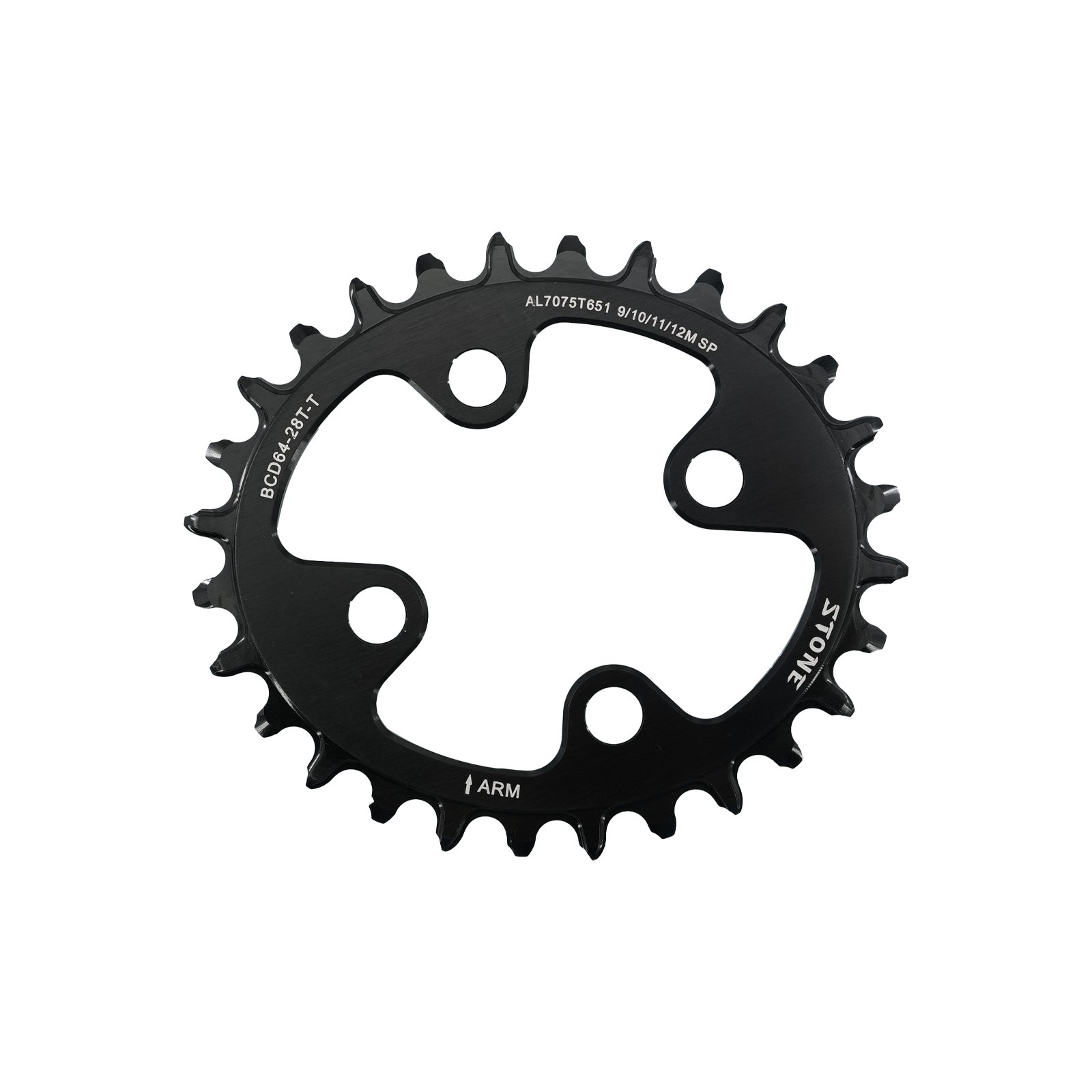 Stone 64bcd chainring oval narrow wide tooth - Stone Chainrings – The ...
