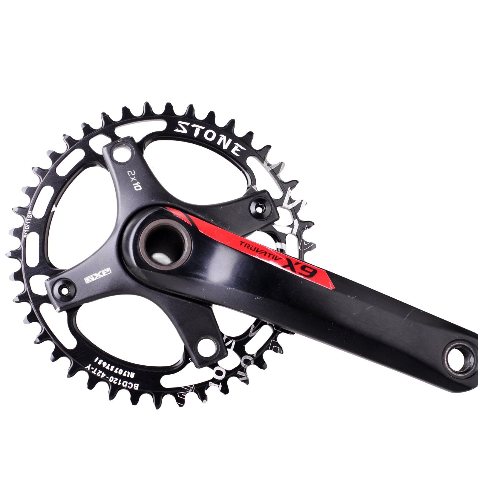 Stone 120BCD Round Chainring for Sram X9 XX - Stone Chainrings – The ...