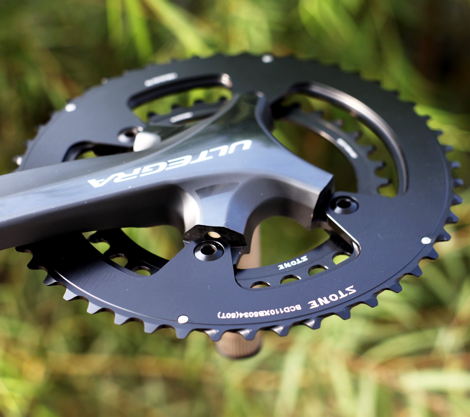 Stone 110bcd Double Chainring for Shimano 4700 5800 6800 9000 for Rotor ...